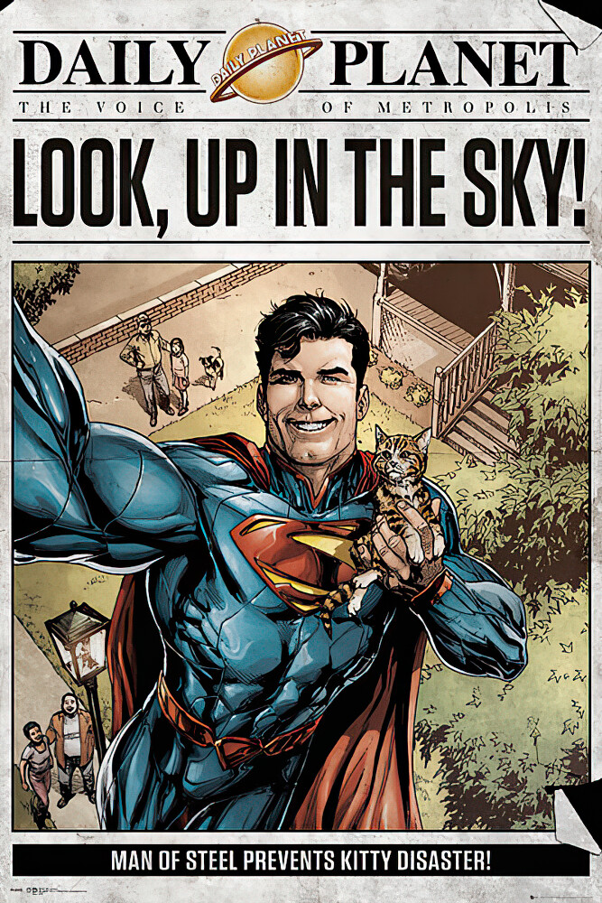 Superman Daily Planet Logo De Toyboys | DC The Daily Planet Superman