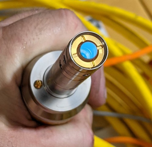 Neuf Highyag Ii-Vi Llk Refroidissement 50u 20 Mètre Optique Fibre Laser ...