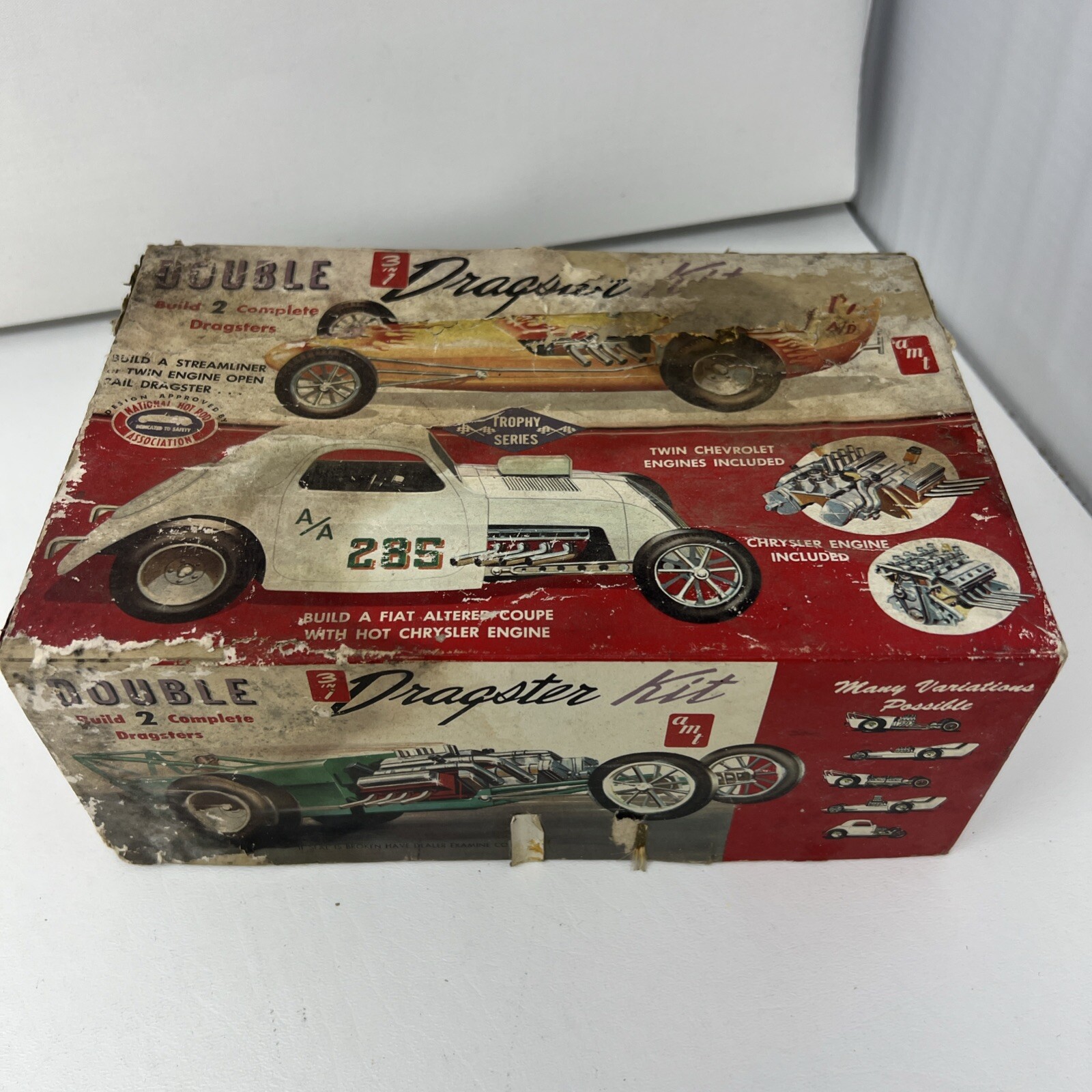 AMT Dragster Twin Engines Exceptional Quality 1:25 built model car | eBay