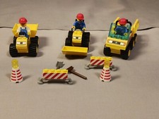 LEGO 6565 Construction Crew Instructions and Parts List