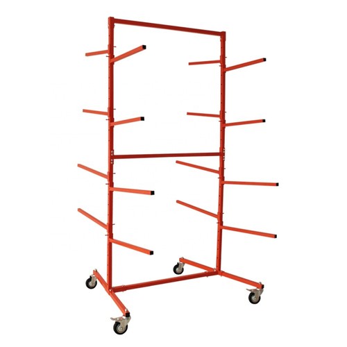 Floor Mobile Bumper Storage Rack - Double Sided Bumper Storage Rack | eBay