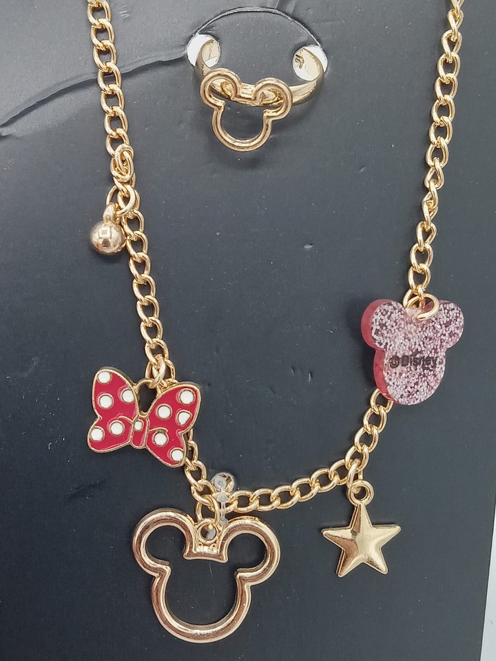 Minnie 2 pack necklace Ring set primark | eBay