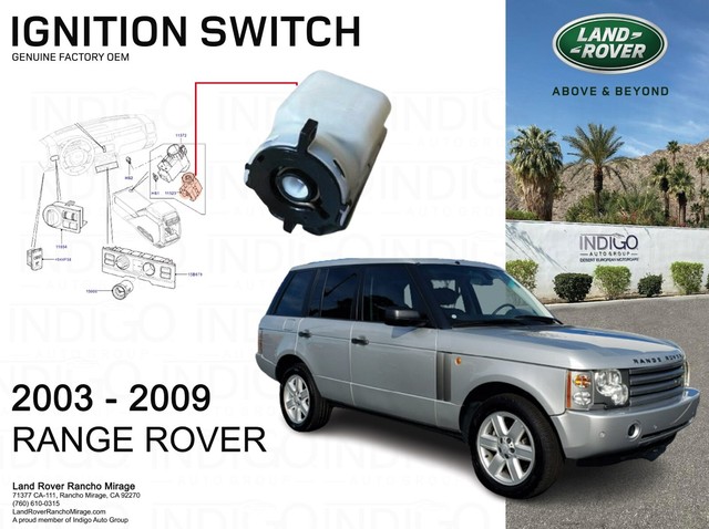 Genuine Land Rover Range Rover 03-09 Ignition Switch YXB000080 for sale ...