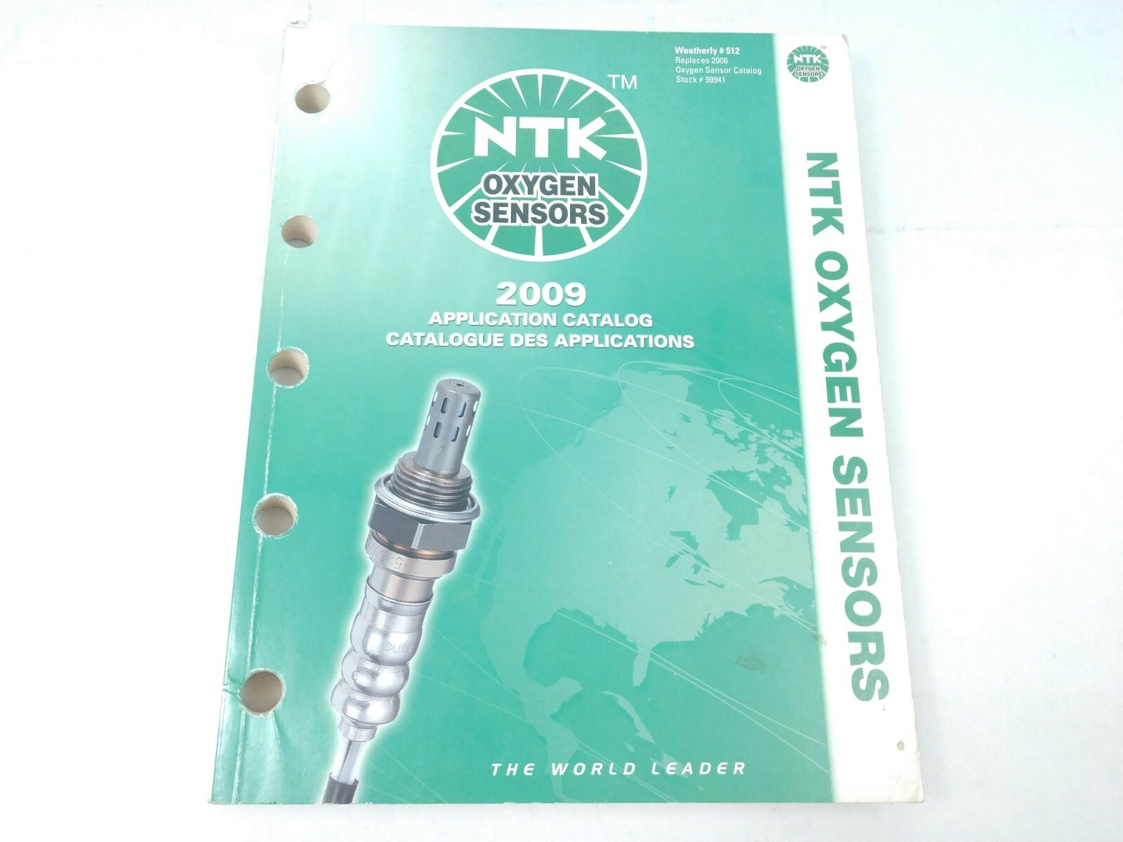 NTK Oxygen Sensors 2009 Application Catalog #99941 Weatherly #512 | eBay
