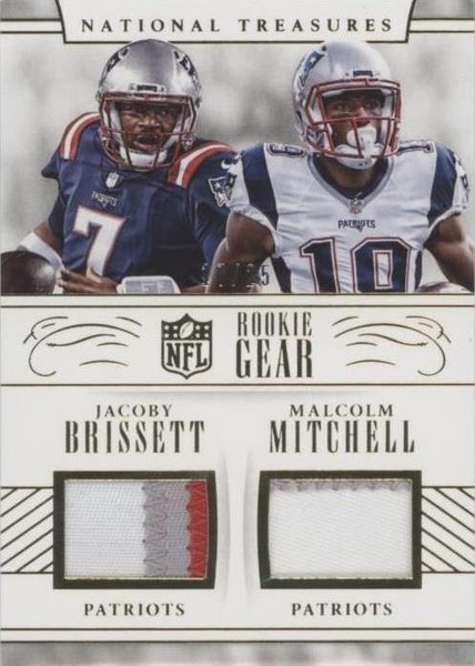 2016 Panini National Treasures - Rookie NFL Gear Combo Prime #10 Jacoby ...