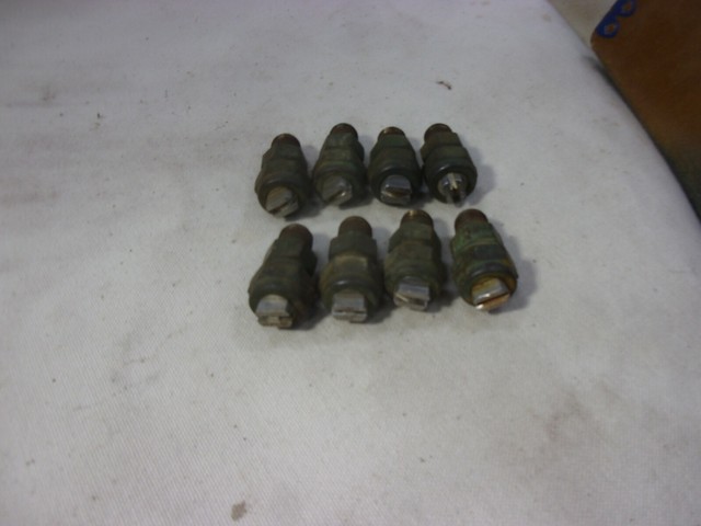 8 TeeJet Flat Spray Tips SS8002 Stainless Steel Brass Body Spraying ...