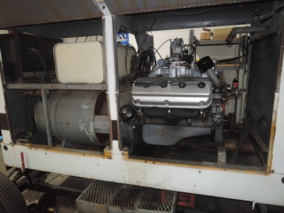 CHRYSLER INDUSTRIAL 331 HEMI V8 MOTOR Hot Rod/Rat Rod with Hobart Bros ...