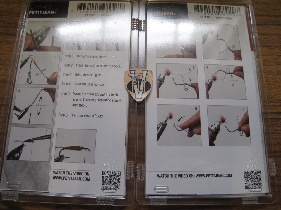 Marc Petitjean Fly Tying Tools 8 Options Plier, Bobbin, Twister ...