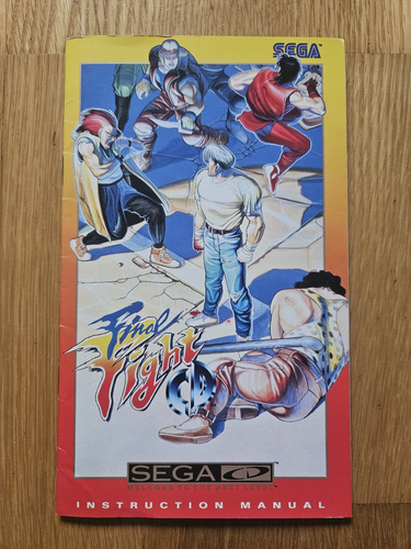 SEGA MEGA CD FINAL FIGHT CD NTSC USA USED IMPORT MD US GOOD CONDITION ...