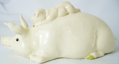 Beswick "Pig and Piglet -Piggy Back" Model NO:2746 | eBay UK