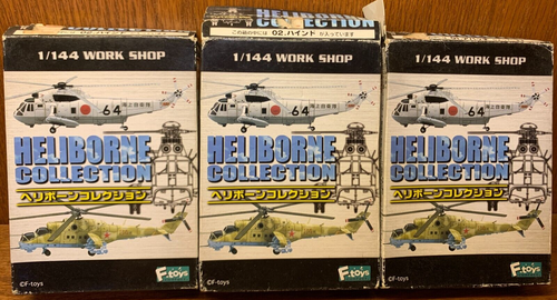 F-Toys 1/144 Heliborne Collection Lot of 3 | eBay