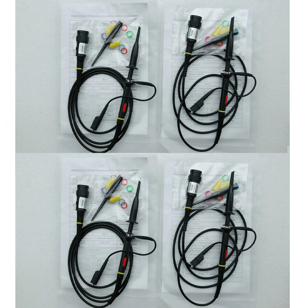 2/4 Set 200MHz Oscilloscope Scope analyzer Clip Probe Test Leads Kit ...