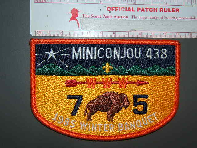 Boy Scout OA 438 Miniconjou activity patch 5991T | eBay