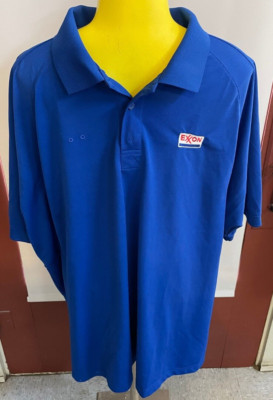 Vintage? Exxon Gas Station Uniform Aramark XL Mens Shirt Collectible | eBay