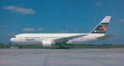 Ansett Australia Airlines Boeing 767-200 VH-RMF postcard | eBay