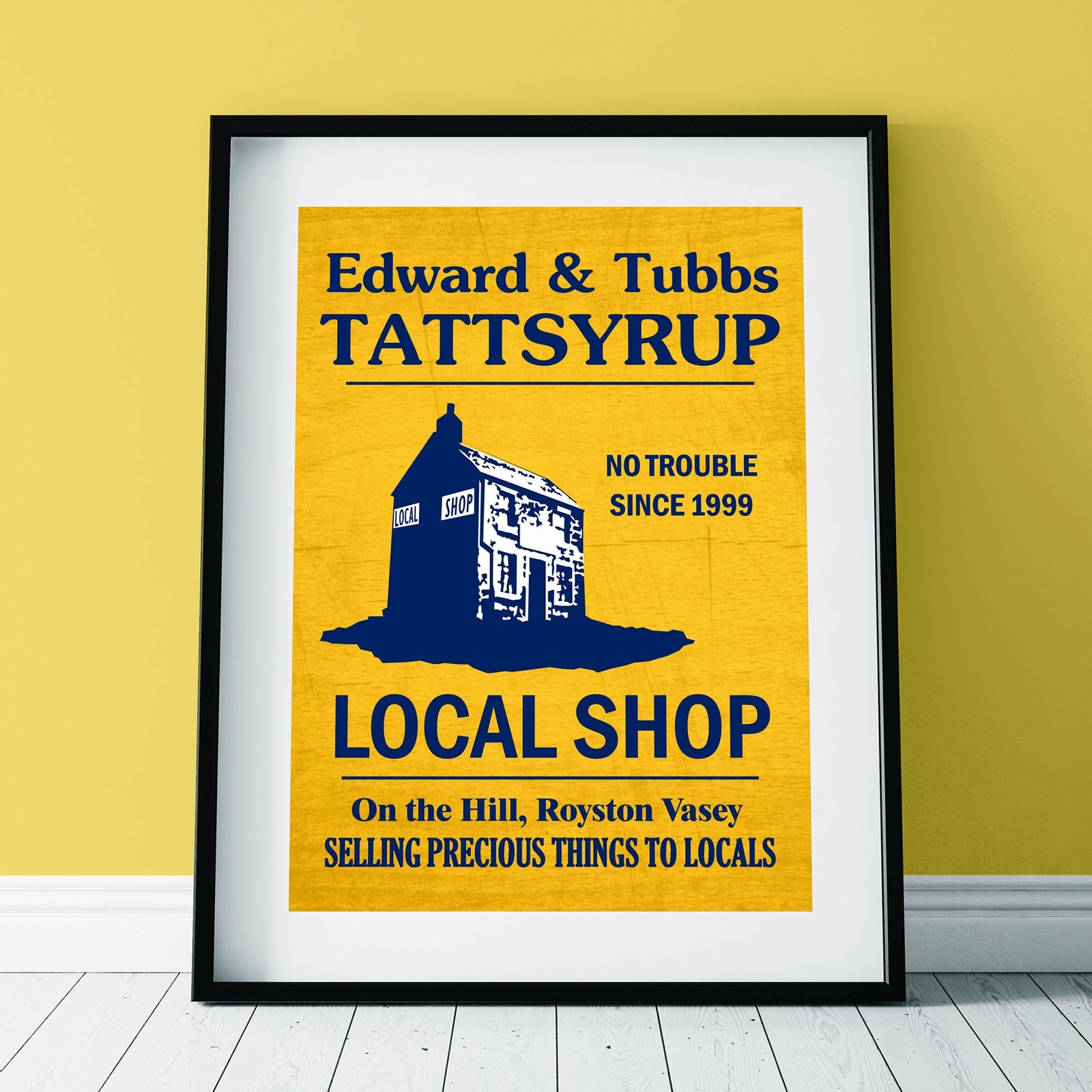 The League of Gentlemen - LOCAL SHOP ADVERT Edward and Tubbs Print (3 ...