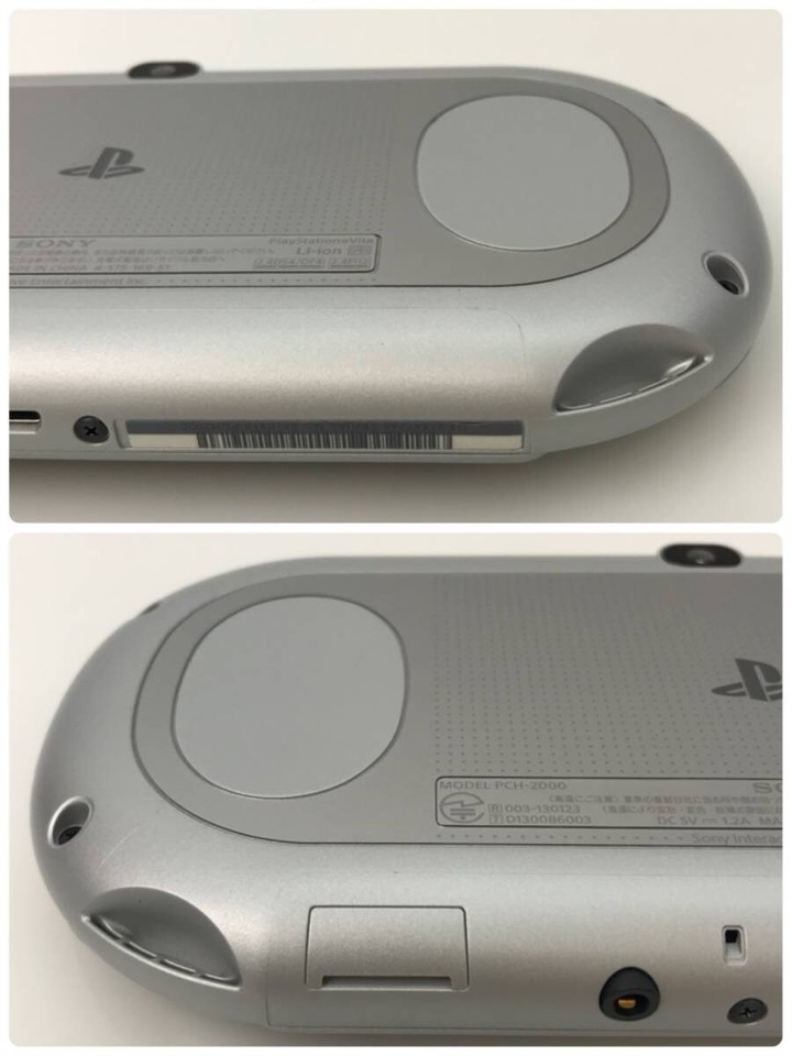 Sony PS Vita PCH-2000 ZA25 Silver Slim PSVITA Region Free | eBay