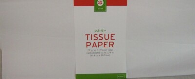 5 NEW Packages Tissue Paper White 9 per package | eBay