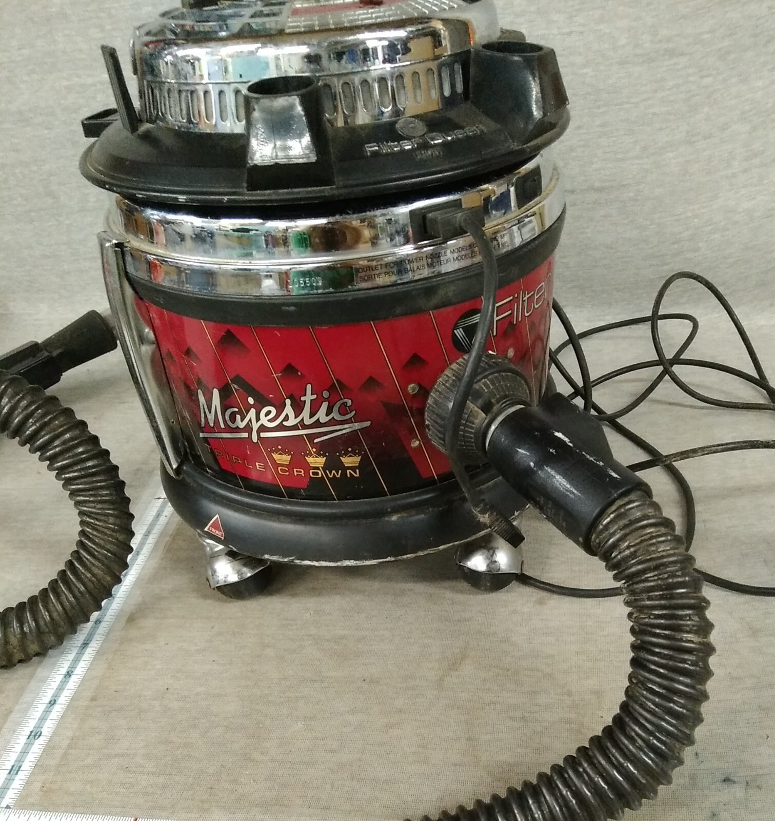Filter Queen Majestic Triple Crown Canister Vacuum electric | eBay