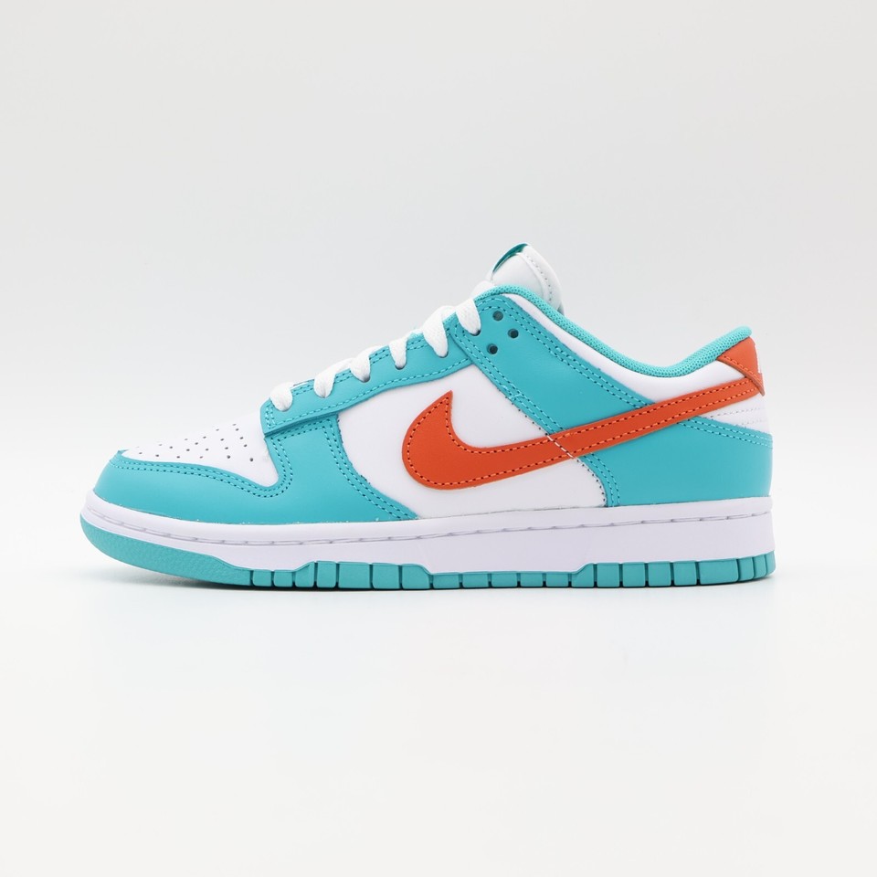 DV0833-102 Nike Dunk Low Miami Dolphins Cosmic Clay Dusty Cactus Green ...