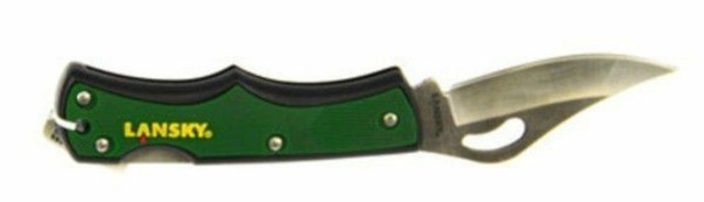 Lansky Lockback Folding Pocket Knife 2 Green 1 Orange STIHL for sale ...