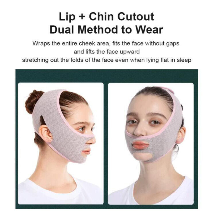V-line Slim Face Chin Cheek Lift Up Shaper Slimming Mask Anti Wrinkle ...