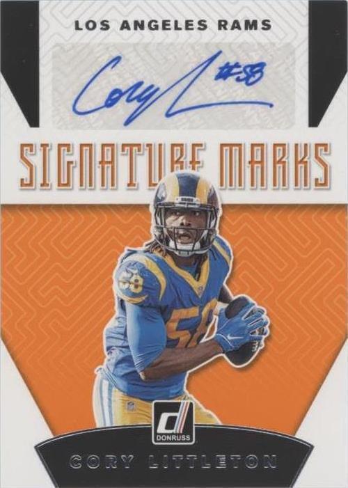 2019 Panini Donruss - Signature Marks Cory Littleton #SM-24 (AU) for ...