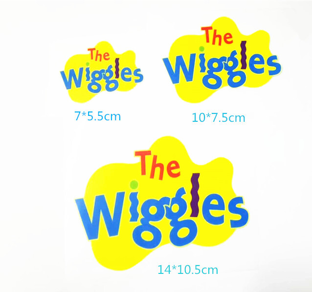 DIY Your Wiggle Logo Waterproof Sticker Iron On Patch for Costume ...