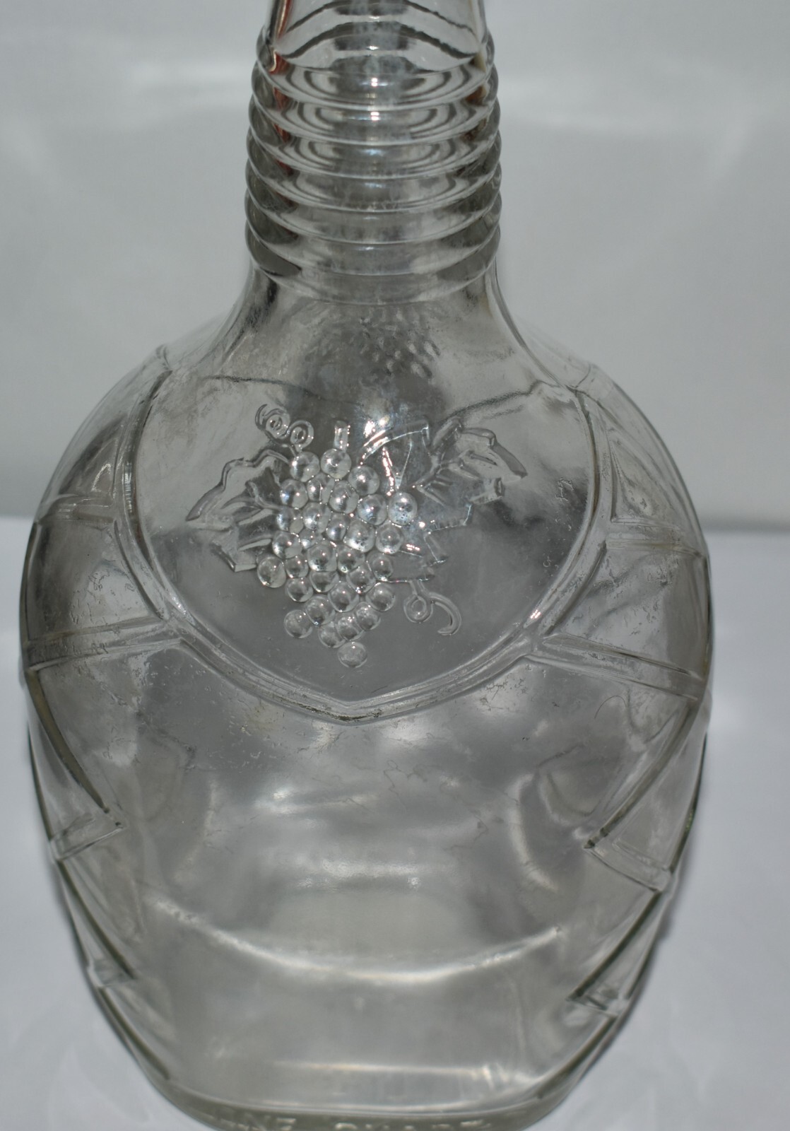 Embossed Grape Lattice Dixie Wine Richmond Va Glass Bottle Early Rare ...