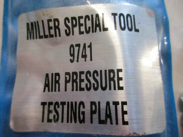 Miller Tool 9741 Air Pressure Testing Plate Set for 62te Transaxles for ...