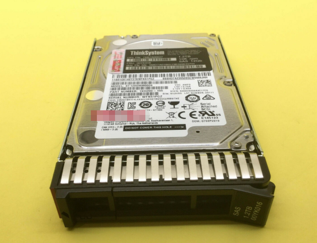 Lenovo 00YK016 ThinkSystem 1.2TB 10K SAS 12G 512N 2.5in HDD 7XB7A00027 ...