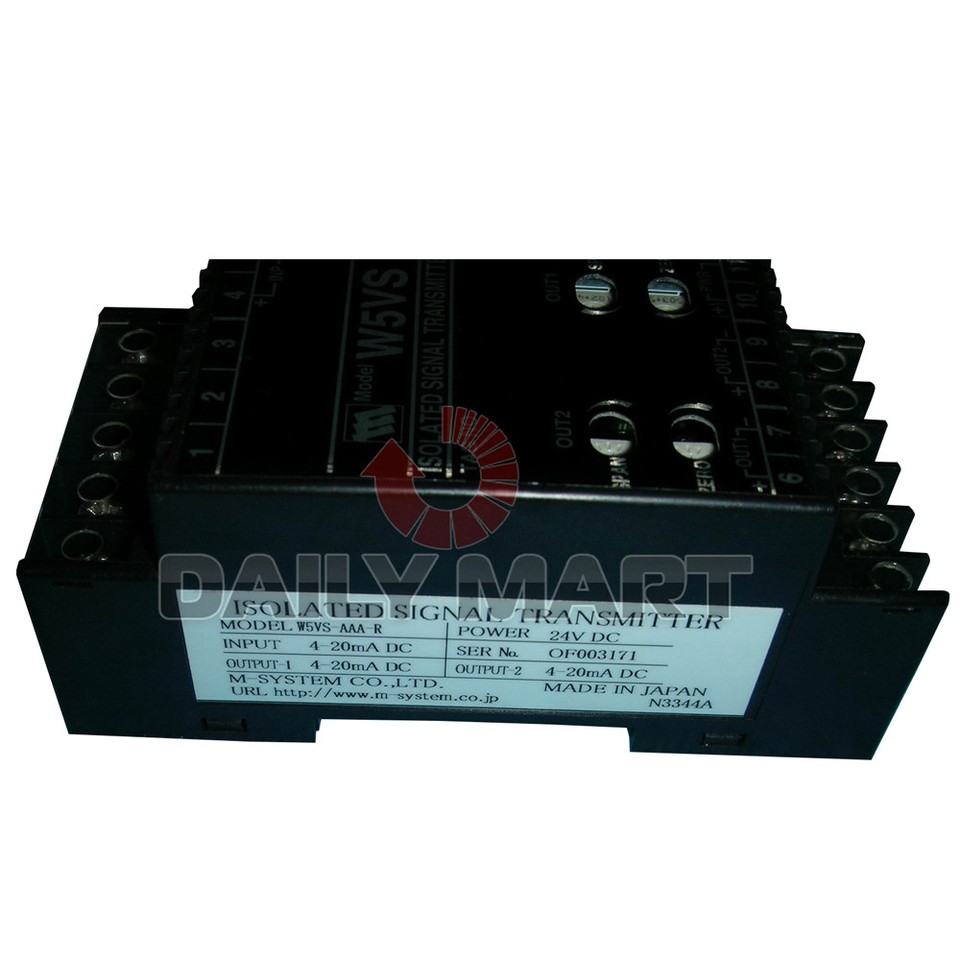 Used & Tested Work M SYSTEM TECHNOLOGY INC W5VS-AAA-R Signal Isolator ...