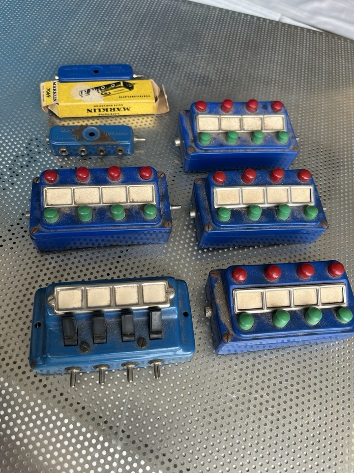Marklin Vintage Control Panels - Lot includes 7072 475/6 476/4 7069 | eBay