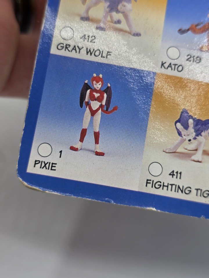 Monster Rancher 4 Pocket Figures 1 Secret Figure Playmates 1999 Set #5 ...