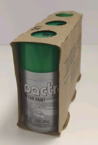 (3 Pack) Testors Pactra RC Car Paint Lacquer Finish LUORESCENT GREEN 3 ...