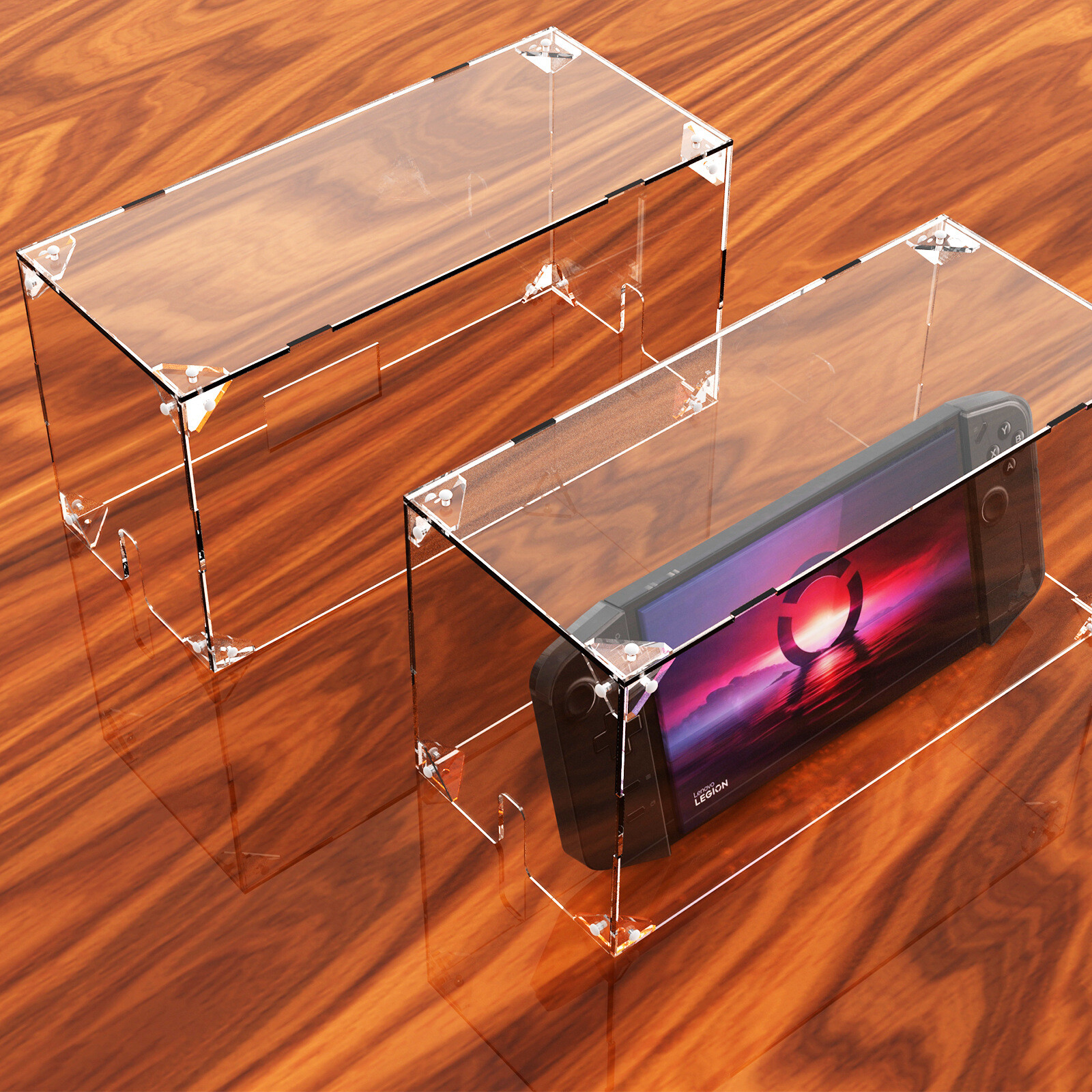 Acrylic Game Console Dust Cover Clear Protective Cover For Lenovo ...