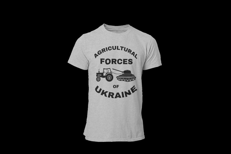Ukraine T-shirts Stand With Ukraine Funny Ukrainian Farmer Steals Tank ...