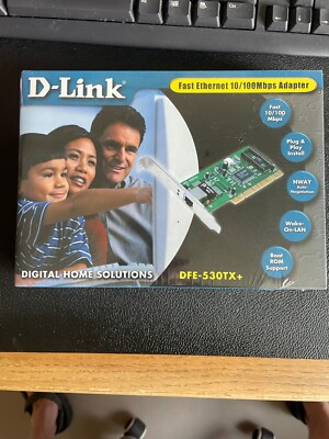 D-Link DFE-530TX+ 10/100 Mbps Fast Ethernet PCI Adapter Windows XP | eBay