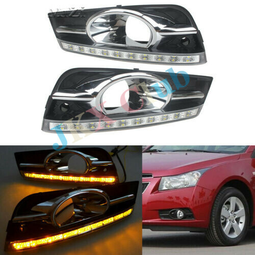 Daytime Running Light Driving Lamp Signal LED DRL For Chevrolet Cruze ...