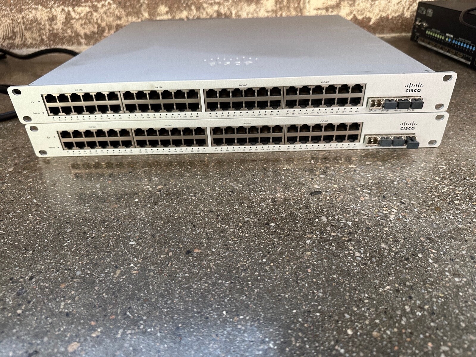 Cisco Meraki MS320-48FP-HW Switch *UNCLAIMED* w/ power supply & SFP | eBay