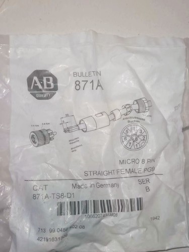 1PC Allen Bradley 871A-TS8-D1 connector | eBay