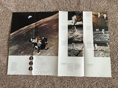1969 The Eagle Has Landed NASA Moon Landing Apollo Poster - Scott ...