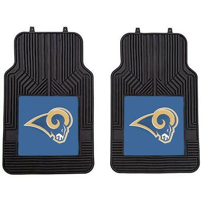 New NFL LA Los Angeles Rams Rubber Floor Mats Heavy Duty Rubber - New ...