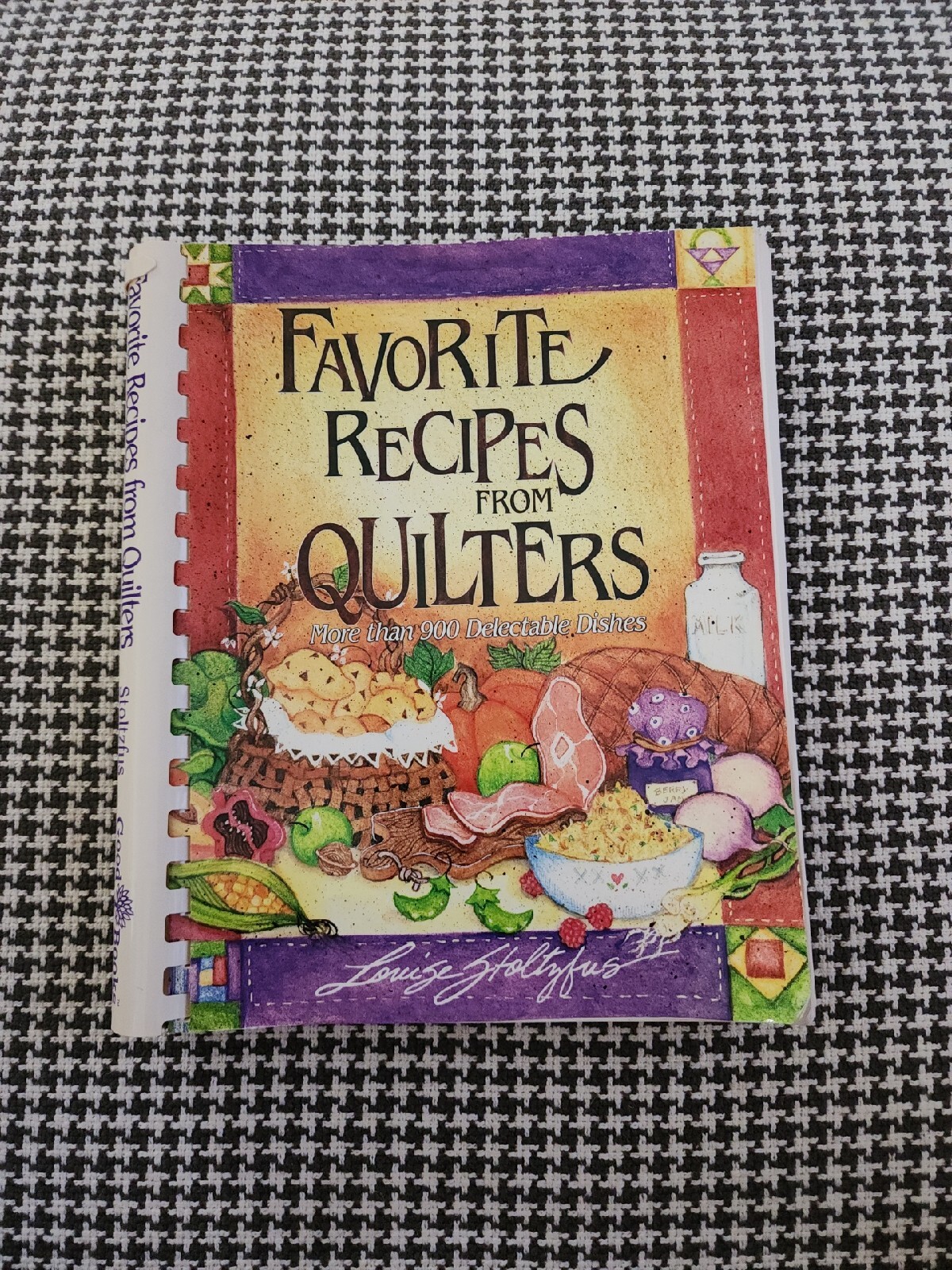 Favorite Recipes from Quilters Cook Book 2002 Comb Bound Paperback Ed ...