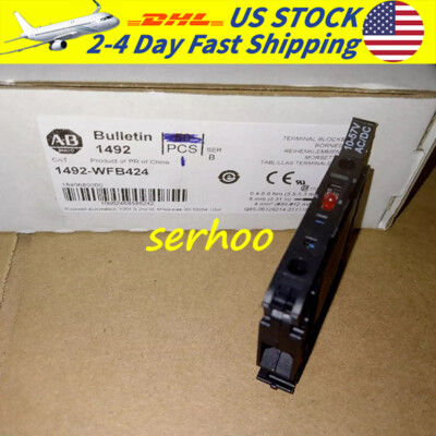 1492-WFB424 Terminal Block Fuse Holder with Indicator Light New Sealed ...
