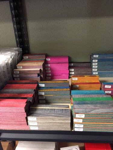 Spectraply Laminated Wood Pen Turning Blanks Set of 100 Blanks Assorted ...