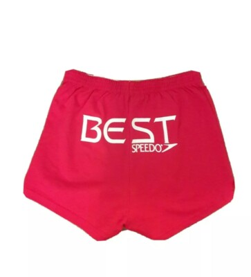 Cotton Exchange Cotton Express Womens XL Red Shorts "Best Speedo" on ...