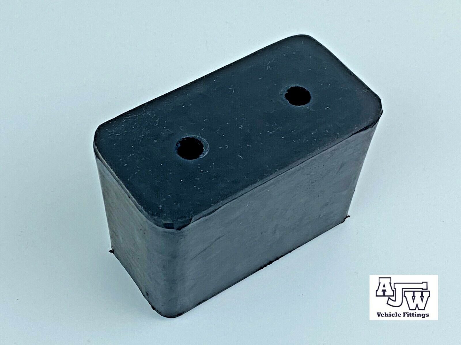 2 Rubber Buffer 125 x 65 X 90MM Truck Trailer Horsebox HGV Bumper Boat ...