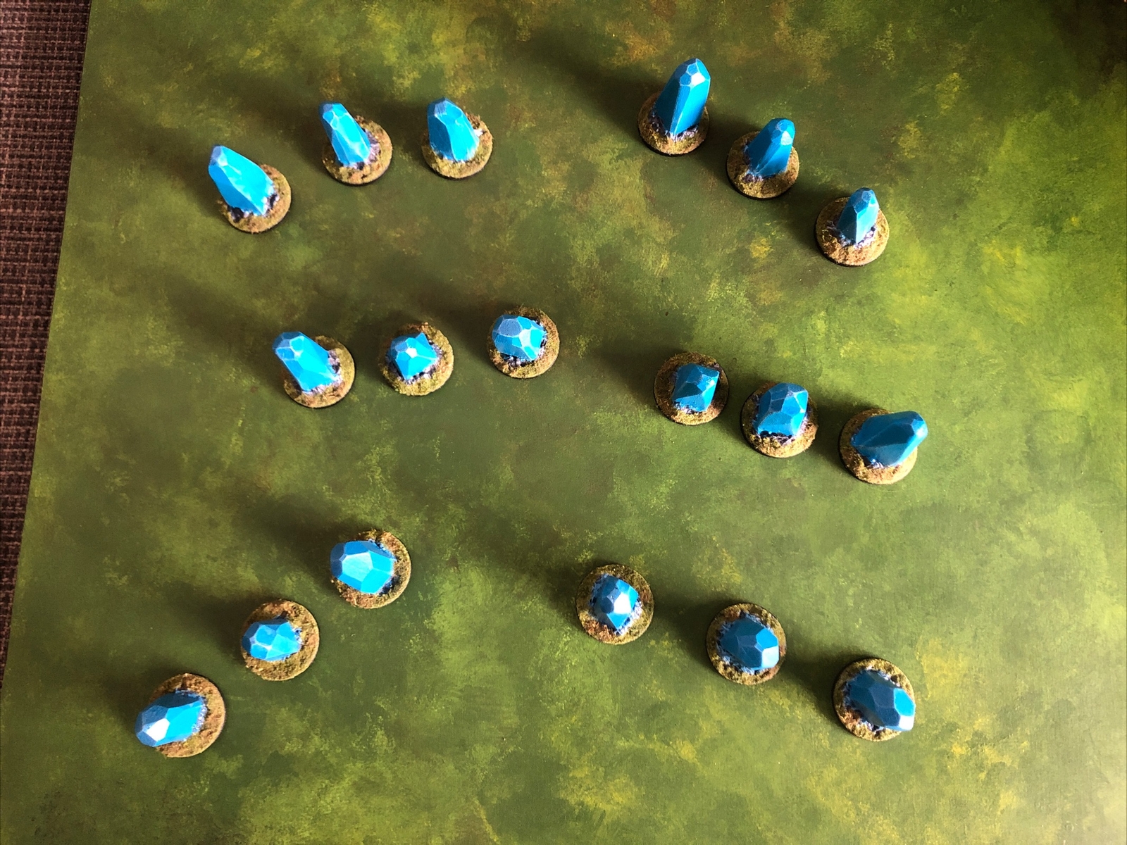 Conjuring Crystals Of Nathlond. 3 Piece Set. Wargame Terrain. RPG ...