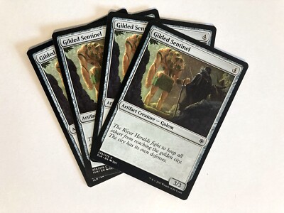 Gilded Sentinel (4) Ixalan NM MTG Magic the Gathering | eBay
